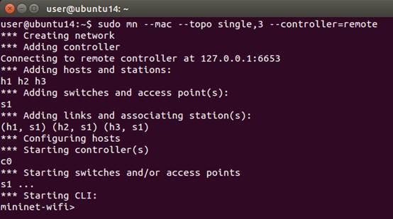 In the third terminal to run the first script. Then we can try toping ...